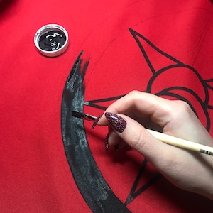 Thelema Altar Cloth Altar Sigil of the Beast 666 Witchcraft Supplies ...