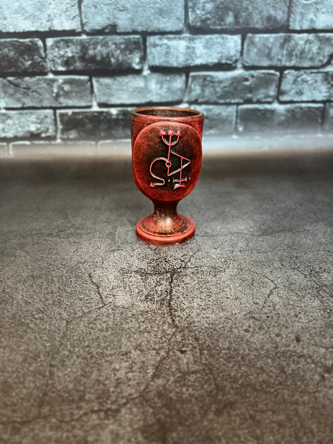 Samael Qliphoth Sigil Altar Ritual Cup Demonology Occult Tool ...