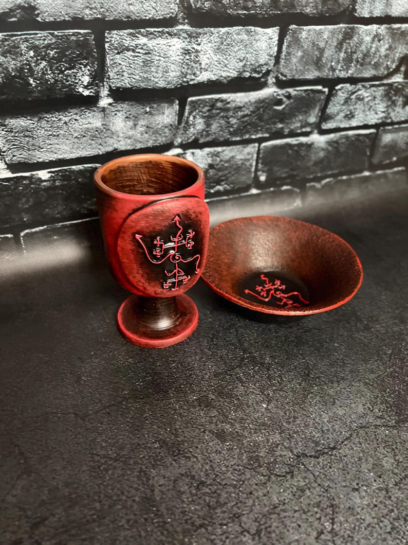 Pazuzu Sigil Altar Ritual SET Demonology - Etsy