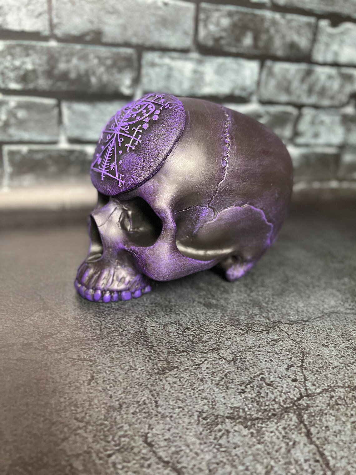 Maman Brigitte Skull Voodoo Ritual Altar Attributes Handmade - Etsy