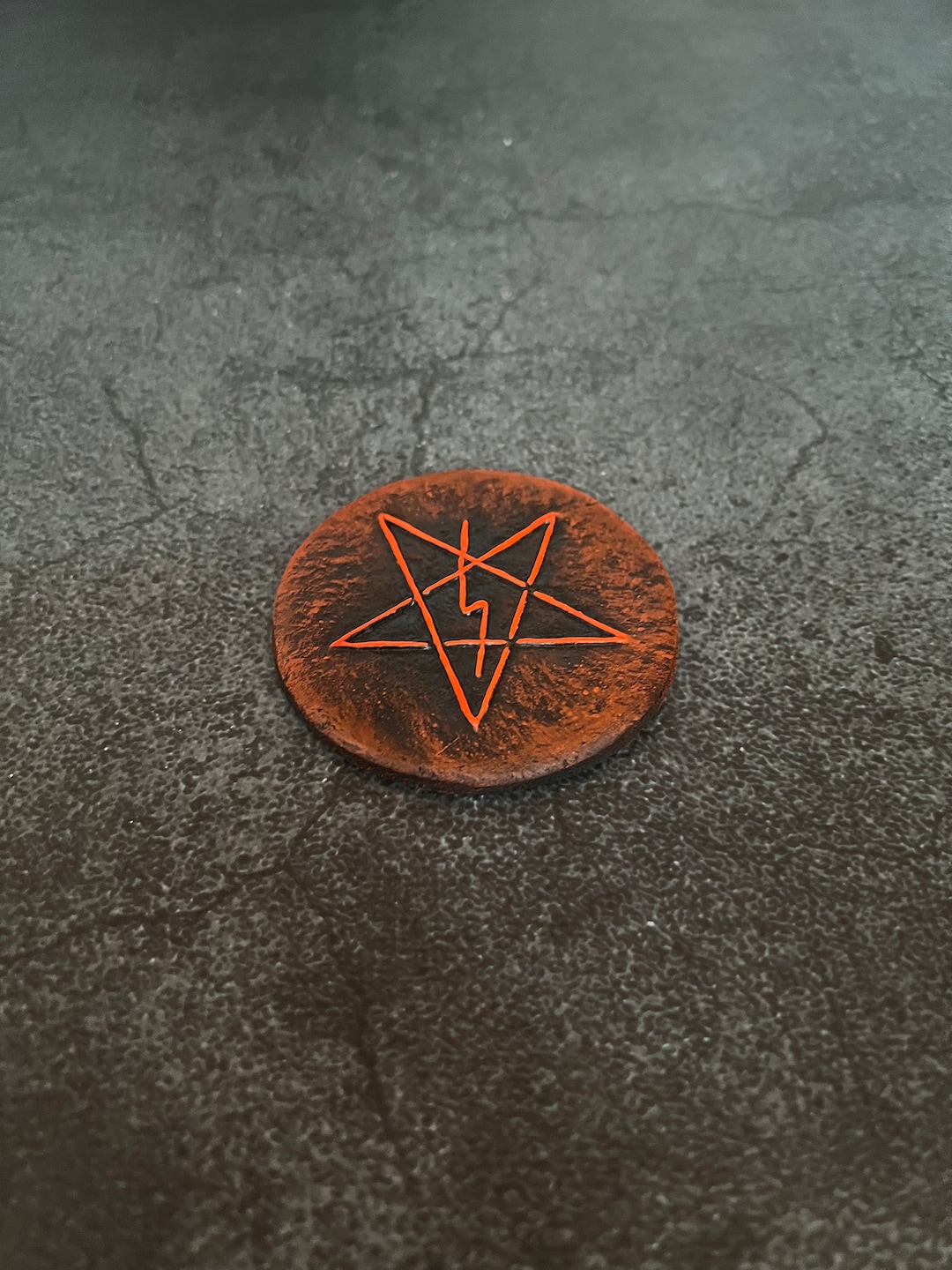 Plate 3 Anton Lavey Pentagram Satanism Altar Witchcraft Supplies ...