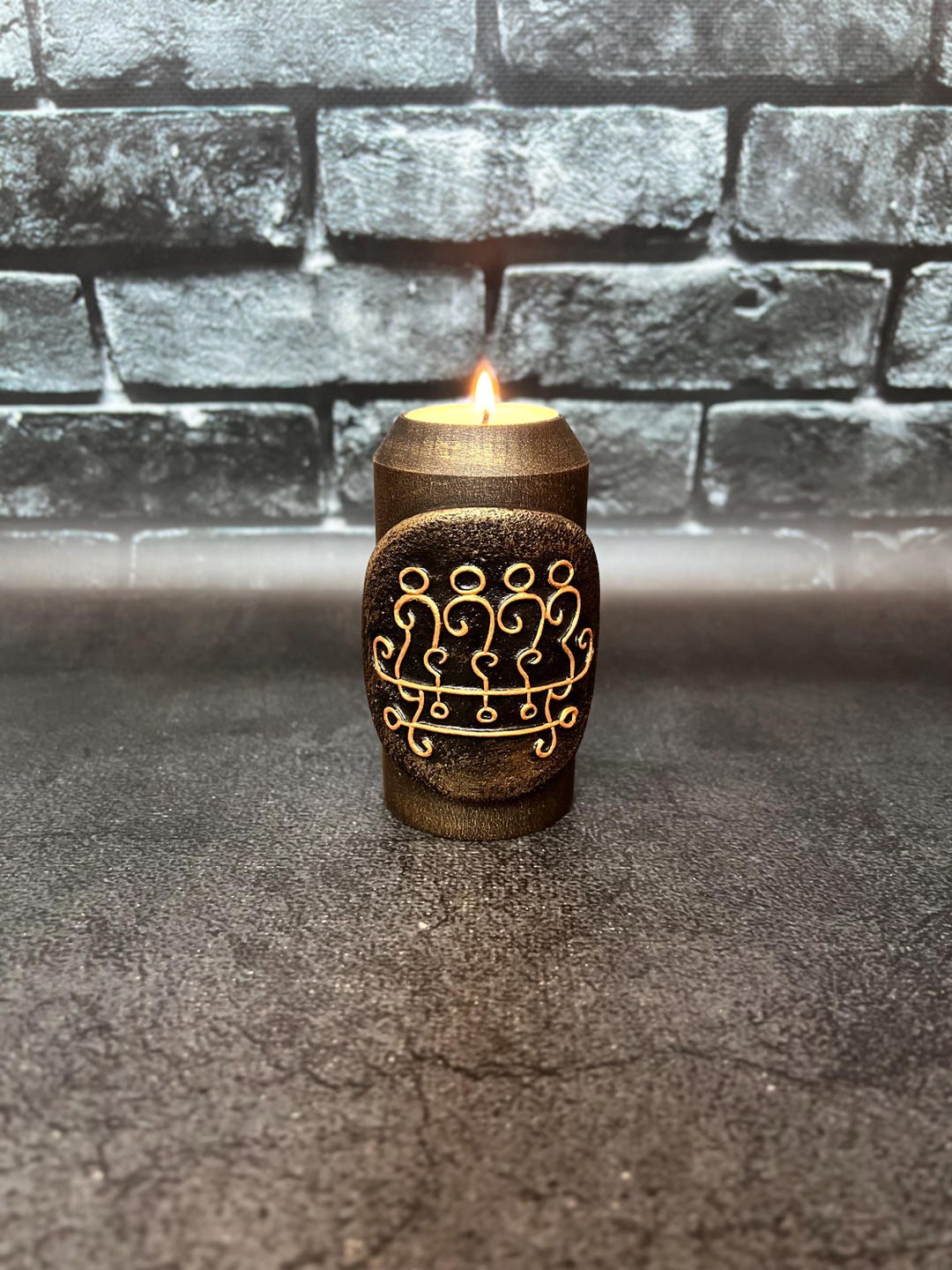Paimon Sigil Goetia Demon Altar Candlestick Solomon Magic Occult ...