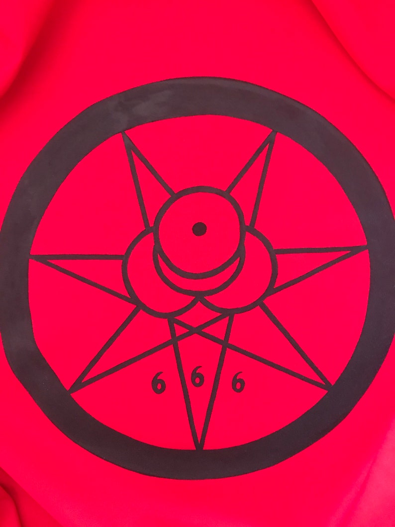 Thelema Altar Cloth Altar Sigil of the Beast 666 Tool - Etsy