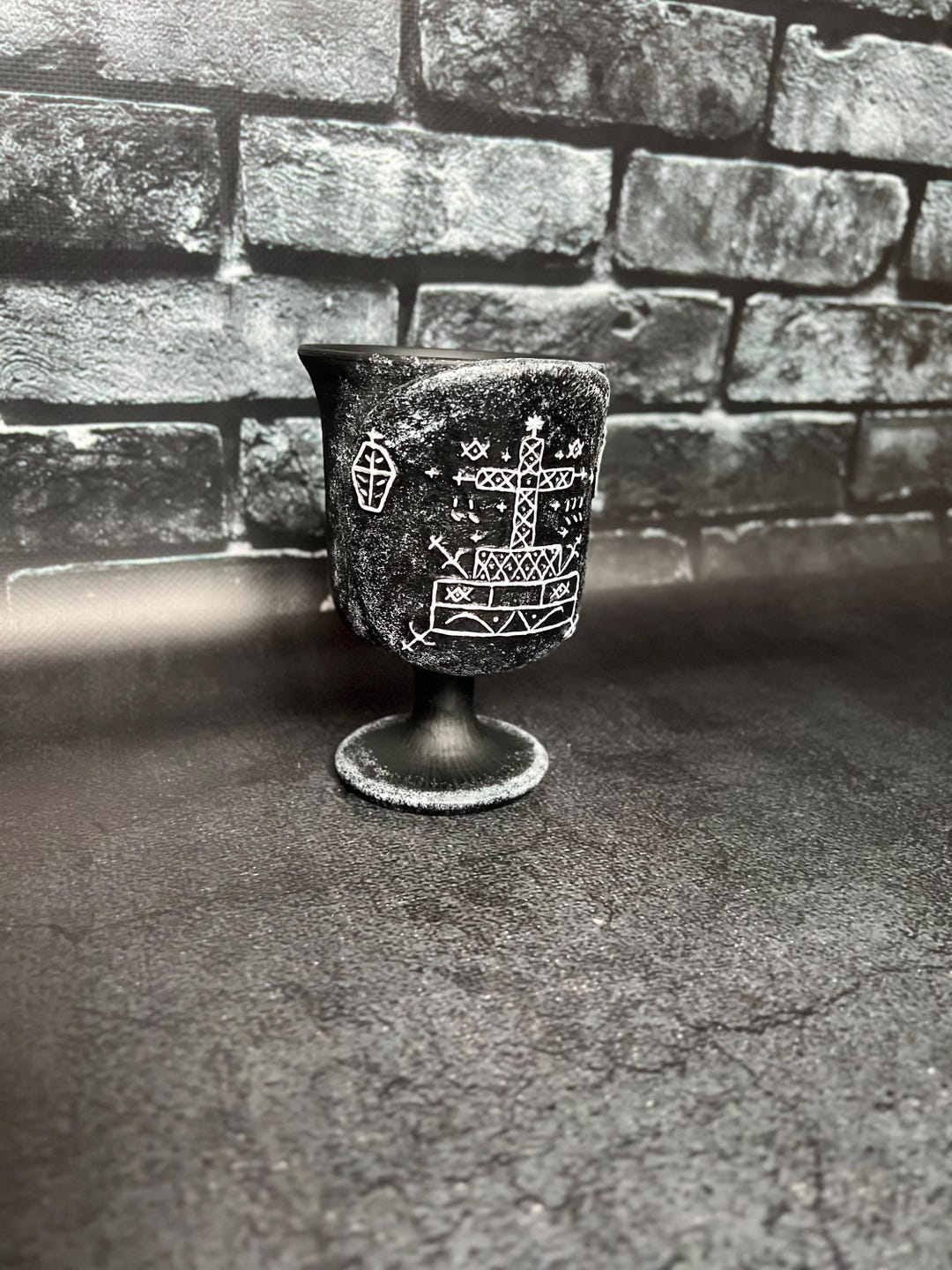 Baron Samedi Haitian Voodoo Altar Chalice Ritual Cup Witchcraft Loa ...