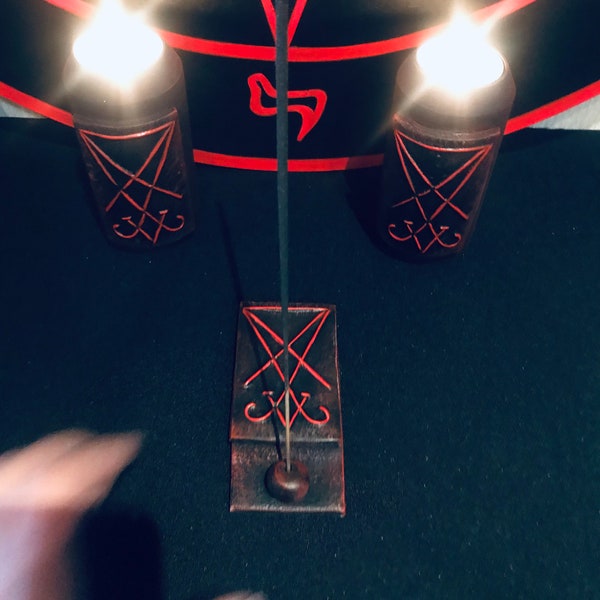 Lucifer Altar Decor - Etsy