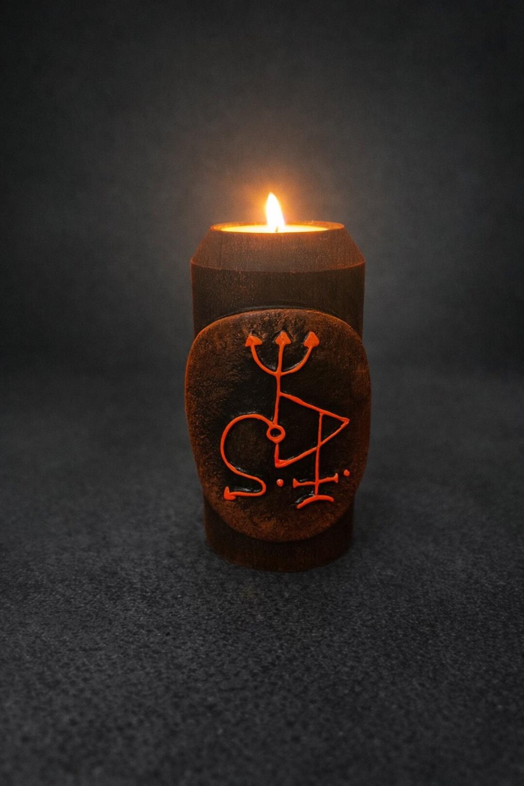 Samael Qliphoth Altar Candlestick - Etsy