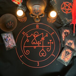 Beleth Goetia Skull 72demon Ritual Altar Solomon Demonology Altar ...