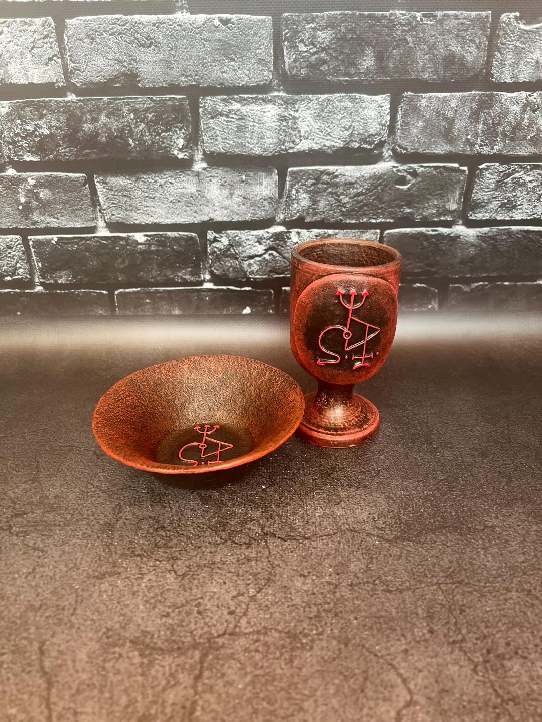 Samael Sigil Qliphoth Altar SET - Etsy