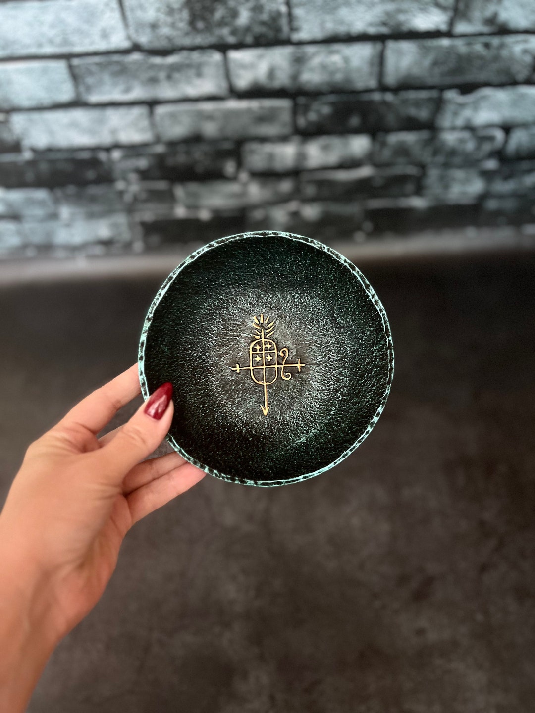 Santa Muerte Holy Death Altar Offering Bowl Plate Witchcraft Supplies ...