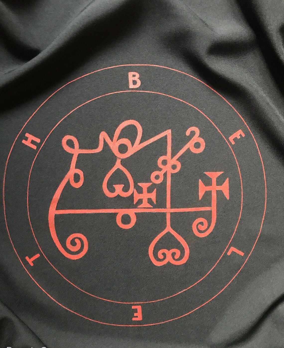 Beleth Tablecloth Goetia Demon Sigil Occult Altar Handmade - Etsy