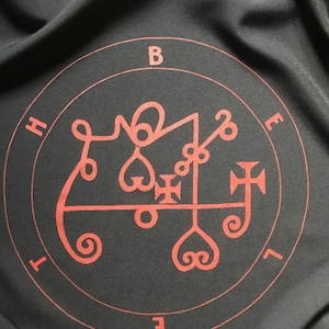 Beleth Tablecloth Goetia Demon Sigil Altar Tool Witchcraft - Etsy