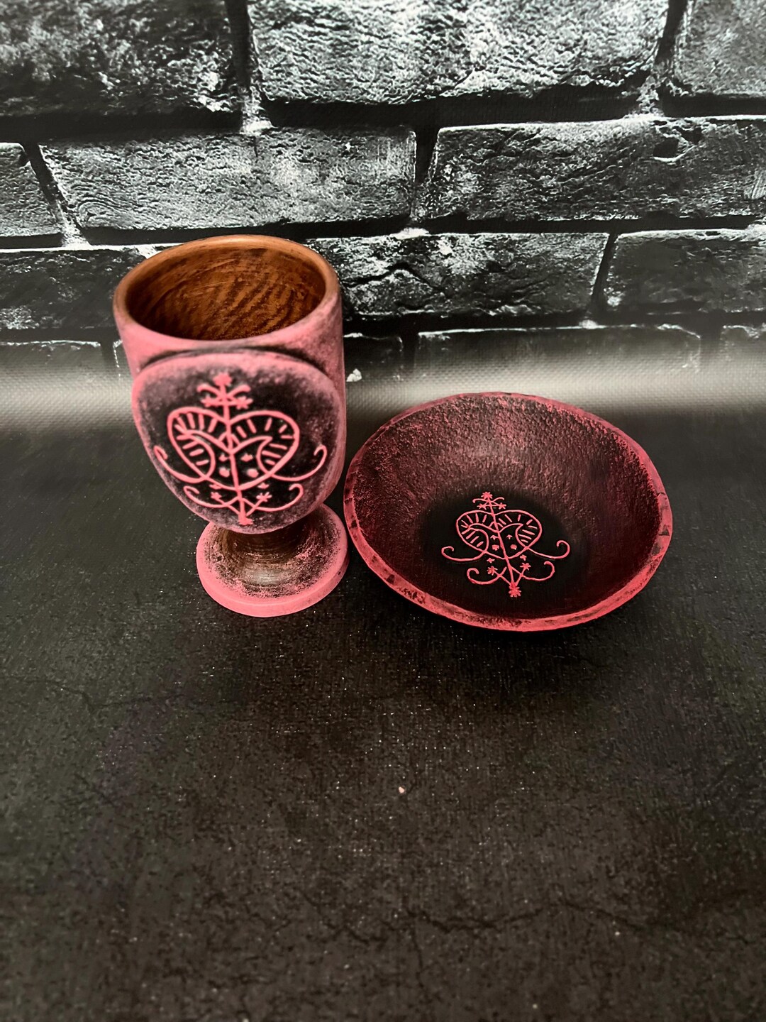 Erzulie Freda Altar Voodoo Ritual SET Love Spell Handcrafted Veve ...