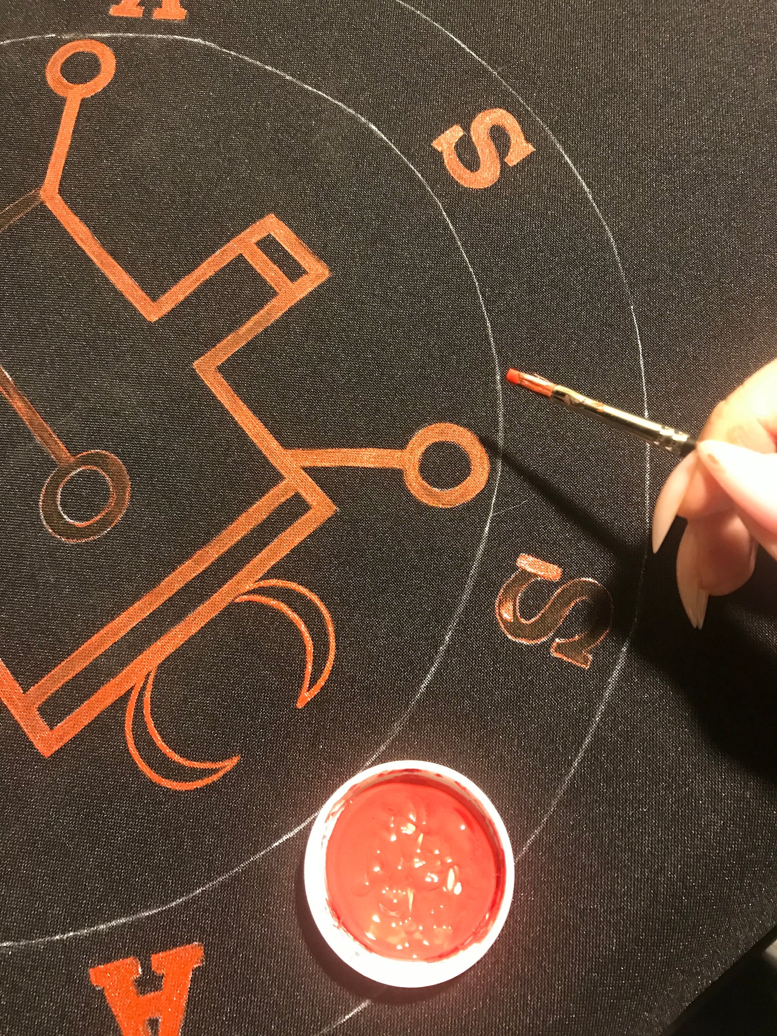 Vassago Altar Cloth 72 Goetia Demon Sigil Ritual Cloth Occult - Etsy