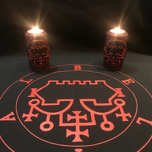 Belial Tablecloth Goetia Demon Sigil Demonology Altar Witchcraft ...