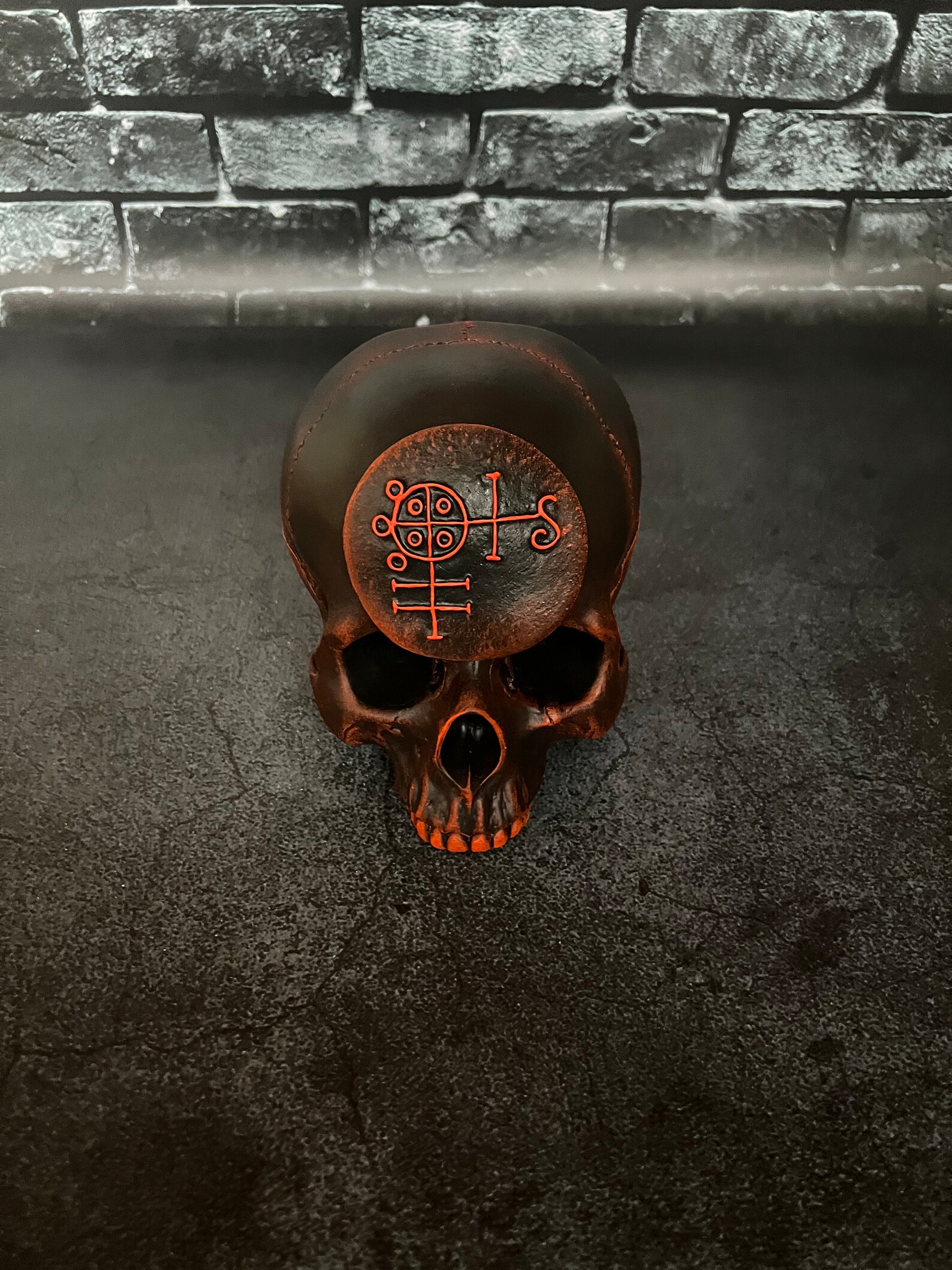 Buer Altar Skull Goetia Demon Sigil Witch Altar Occult Altar - Etsy