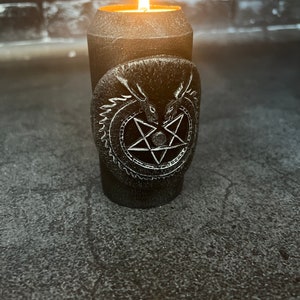 MLO Candlestick Azerate Chaos Magic Anti Cosmic Candle Holder ...