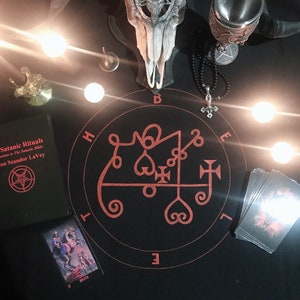 Beleth Tablecloth Goetia Demon Sigil Altar Tool Witchcraft - Etsy