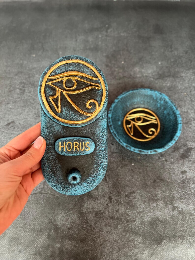 Horus Eye Egyptian Altar Decor SET - Etsy Australia
