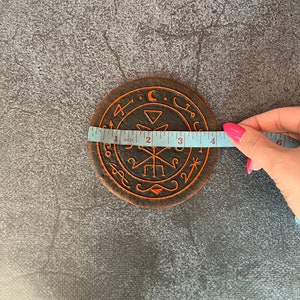 Lilith Altar Plate Mother Demon Witch Home Decor Lilith Ritual Altar ...