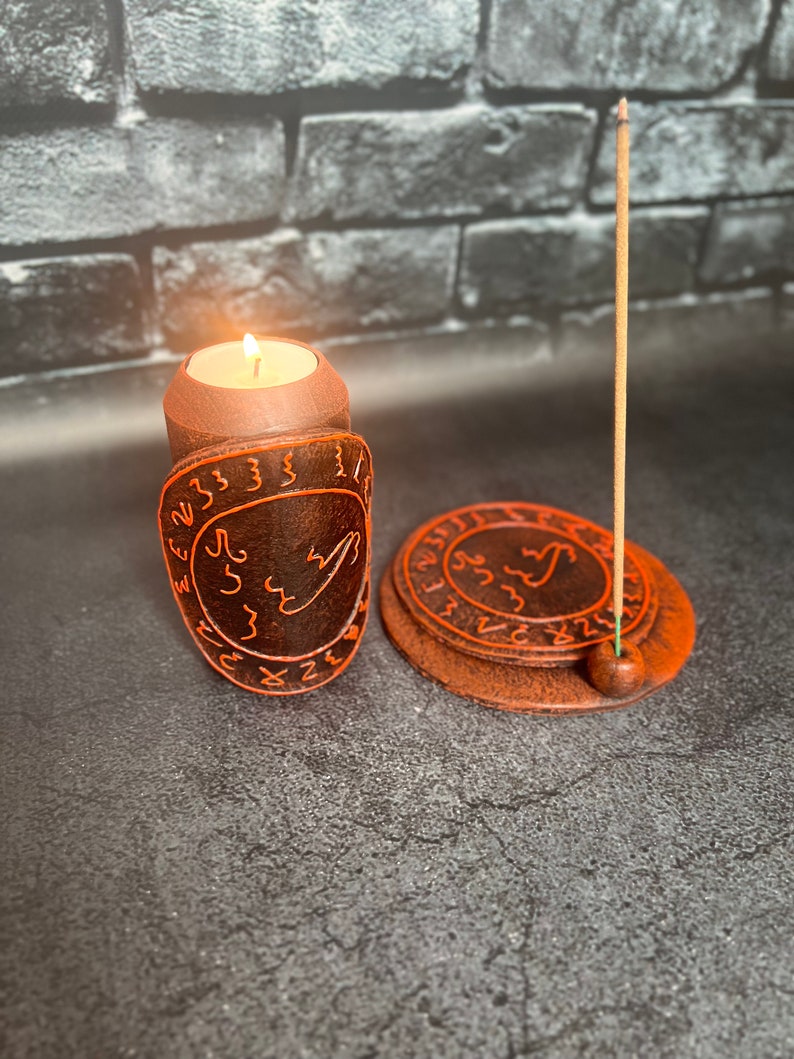 Lucifer Sigil Occult Altar SET - Etsy