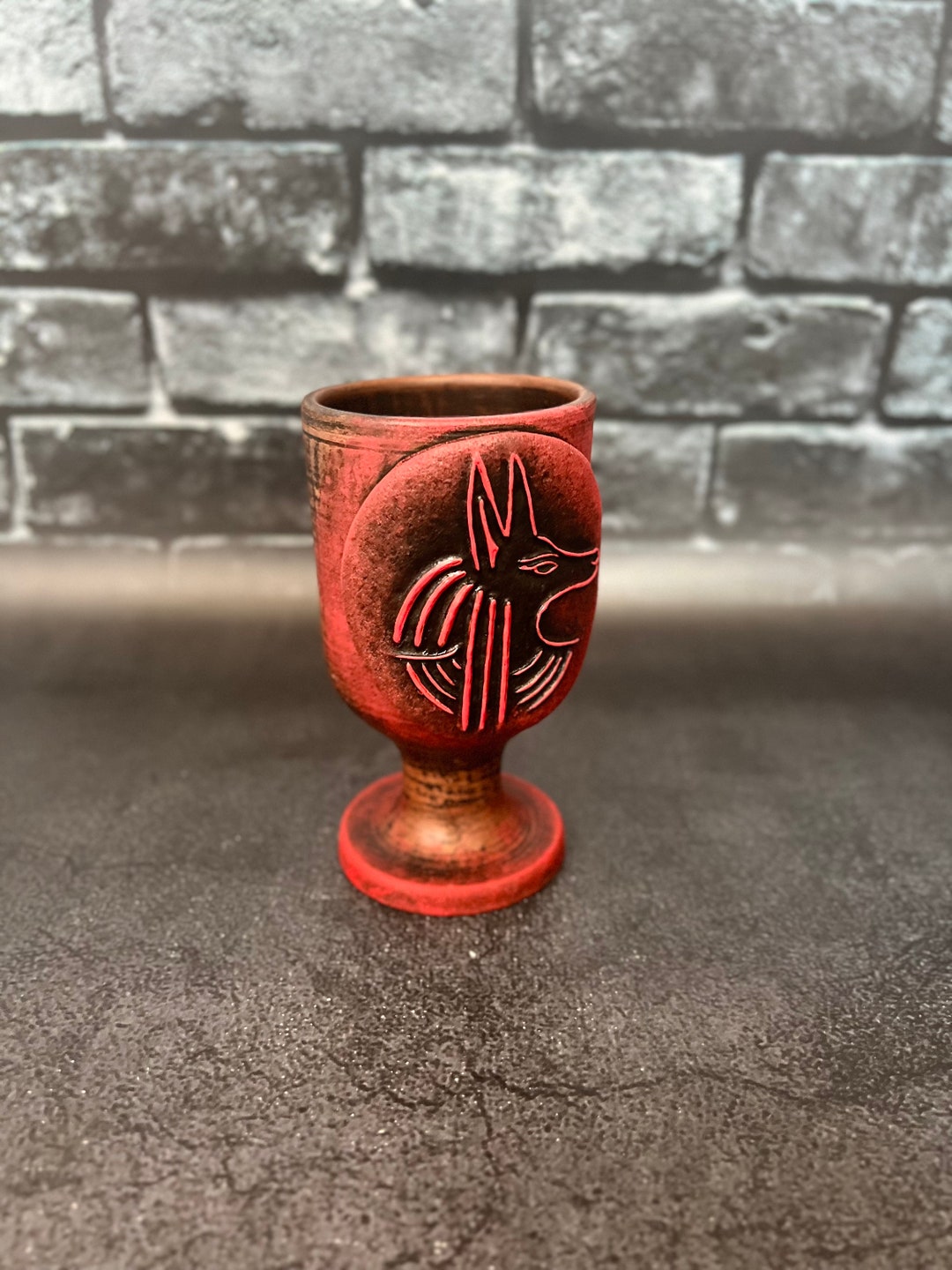 Anubis Altar Ritual Cup Egyptian Deity Occult Magic Tools Spell ...
