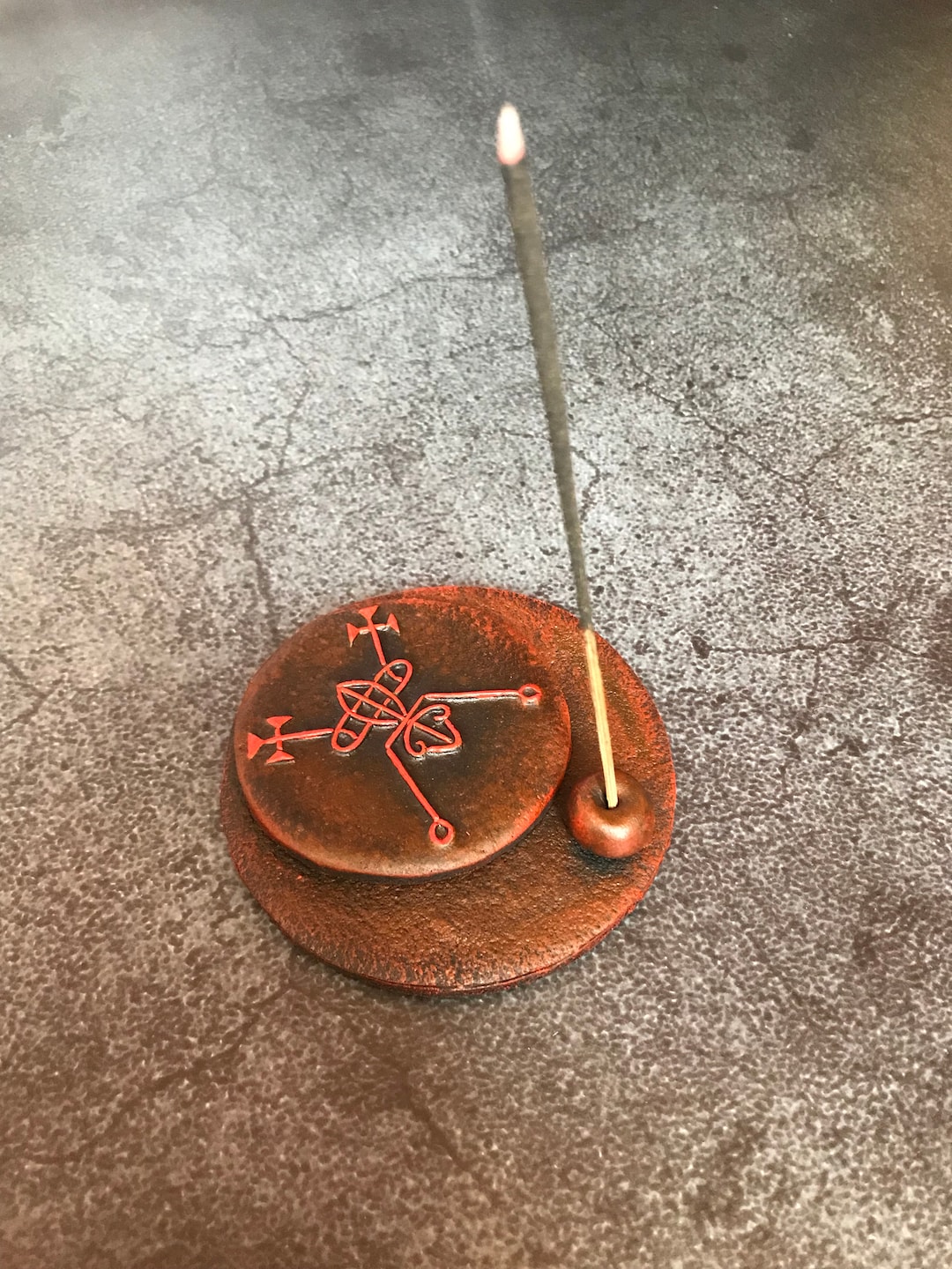 Bael Demon Sigil Goetia Altar Ritual Incense Holder Solomon Magic ...