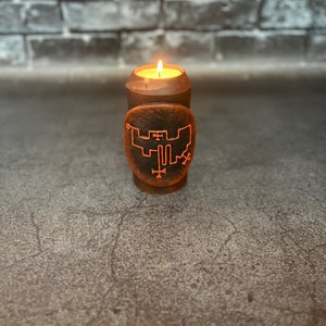 Vual Goetia Candlestick Demons Candle Holder Ritual Altar Solomon ...