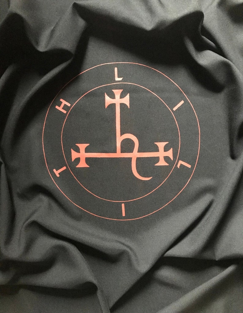 Lilith Tablecloth Demon Altar Witch Home Decor Lilith Ritual - Etsy
