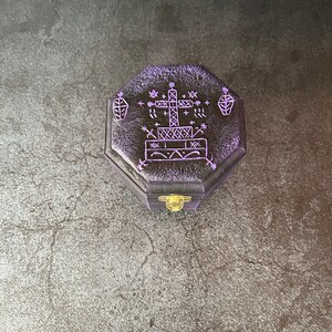 Baron Samedi Box Voodoo Ritual Altar Tool Witchcraft Supplies - Etsy