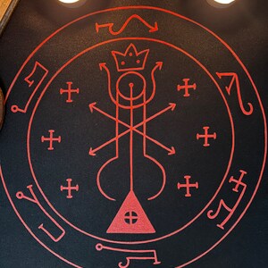 Belphegor Altar Ritual Tablecloth Chaos Magic Demonology Occult ...