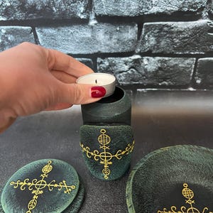 Ti Jan Danto Veve Altar Ritual SET Voodoo Magic Occult Tool Witchcraft ...