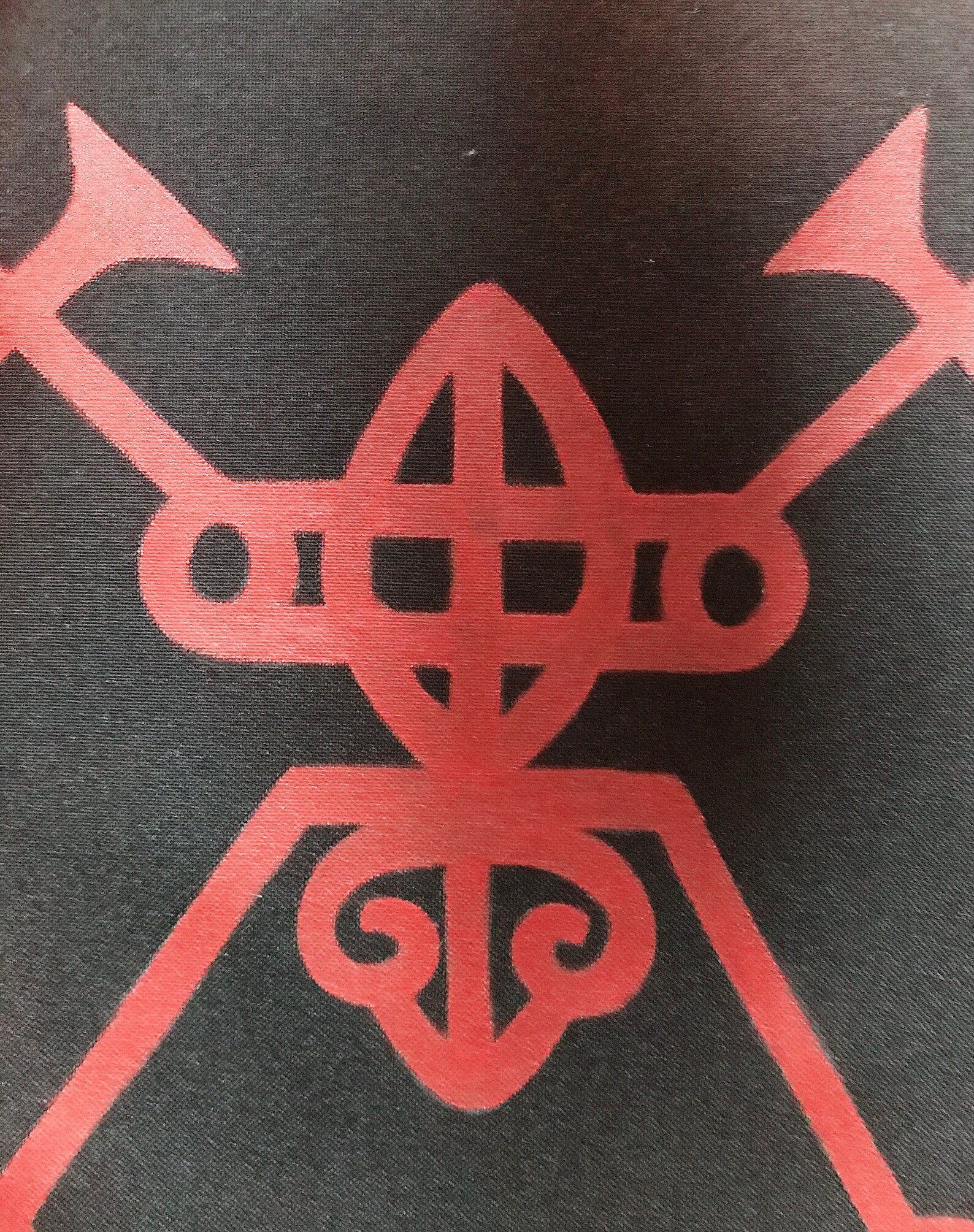 Bael tablecloth Goetia demon sigil Altar cloth | Etsy