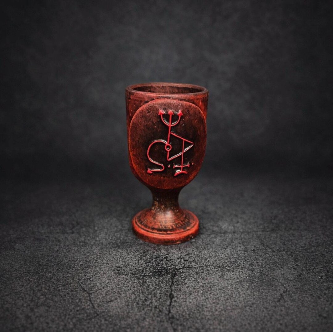 Samael Qliphoth Sigil Altar Ritual Cup - Etsy UK