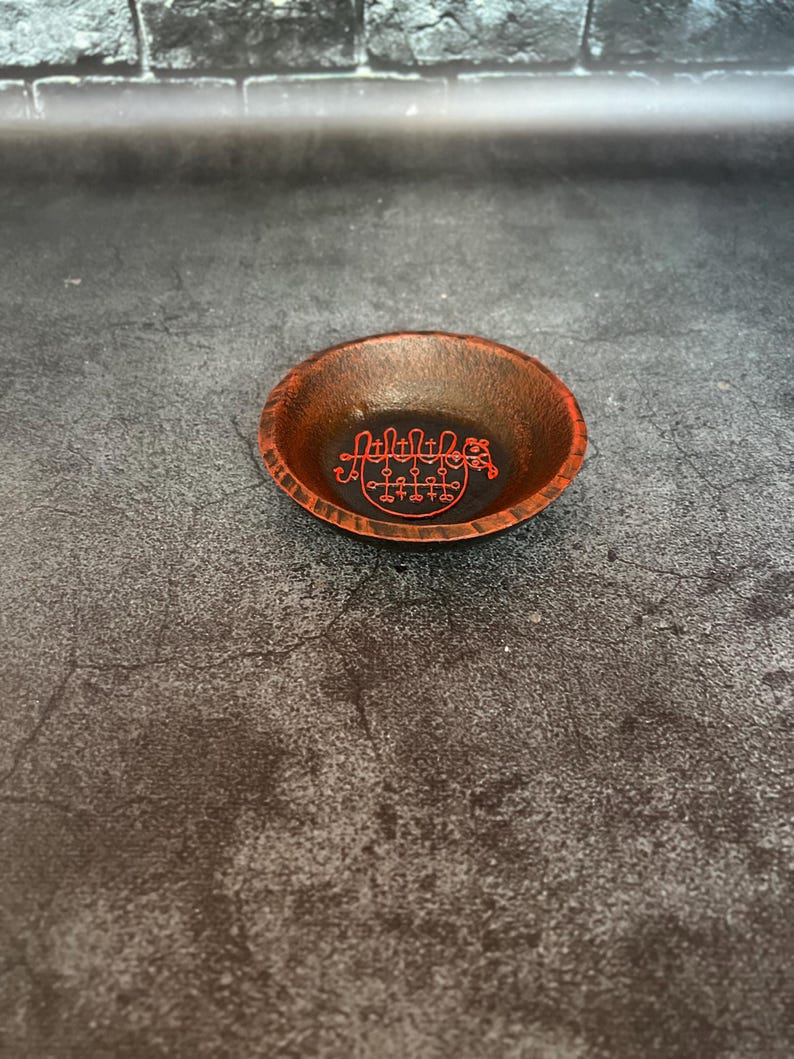 Vepar Sigil Goetia Altar Offering Bowl - Etsy