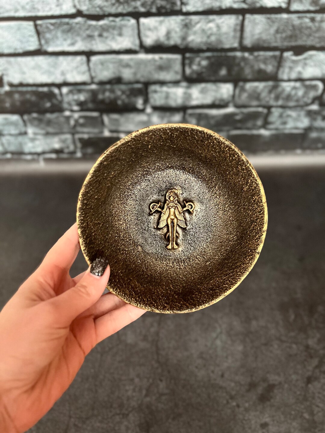 Ishtar Offering Bowl Altar Plate Sumerican Goddess Witchcraft Supplies Sorcery Etsy