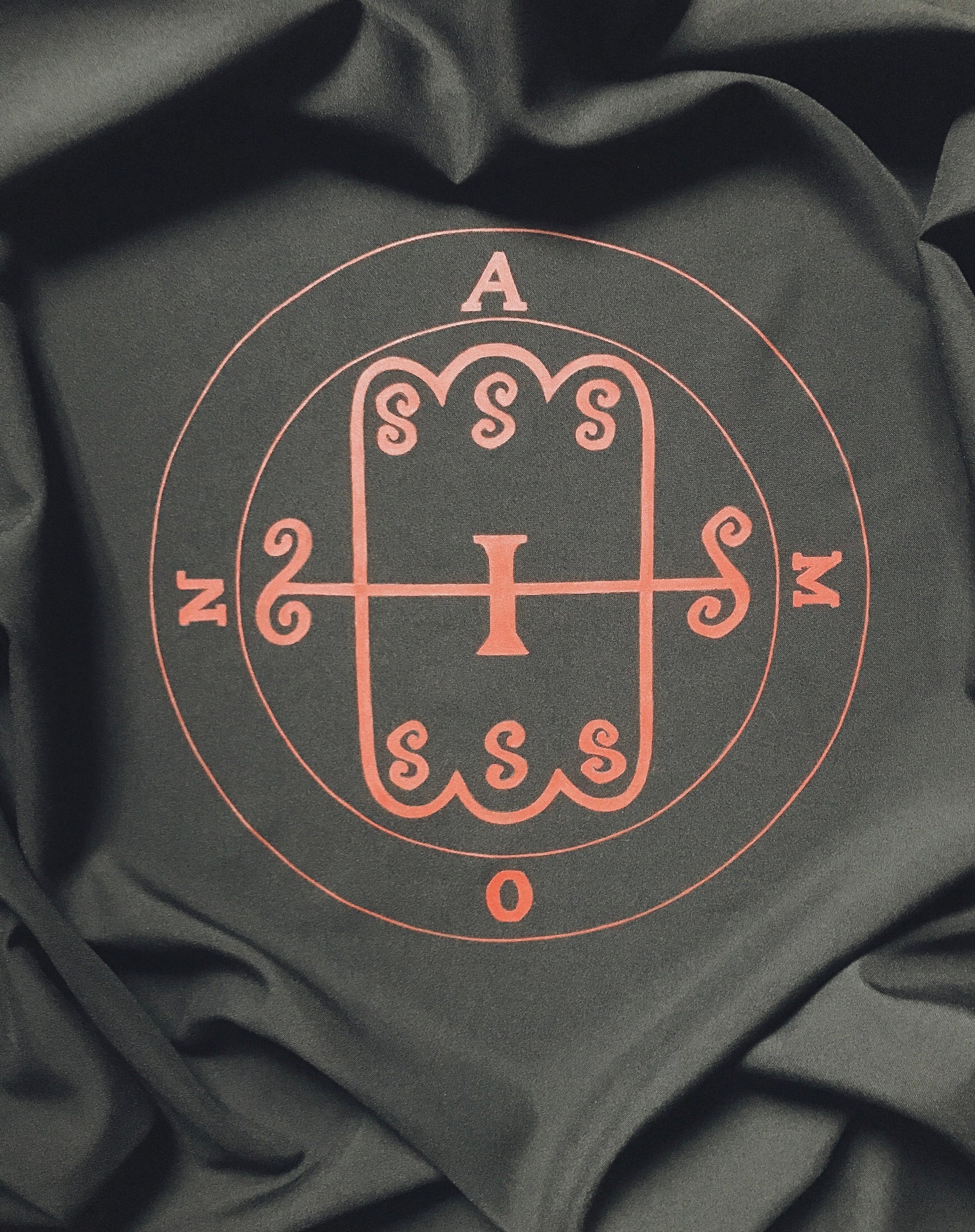 Amon Tablecloth Goetia Demon Sigil Invocation Demon Occult - Etsy