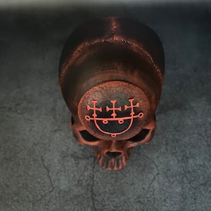 Sitri Skull Goetia Demon Sigil Demonology Altar Tool Witchcraft ...