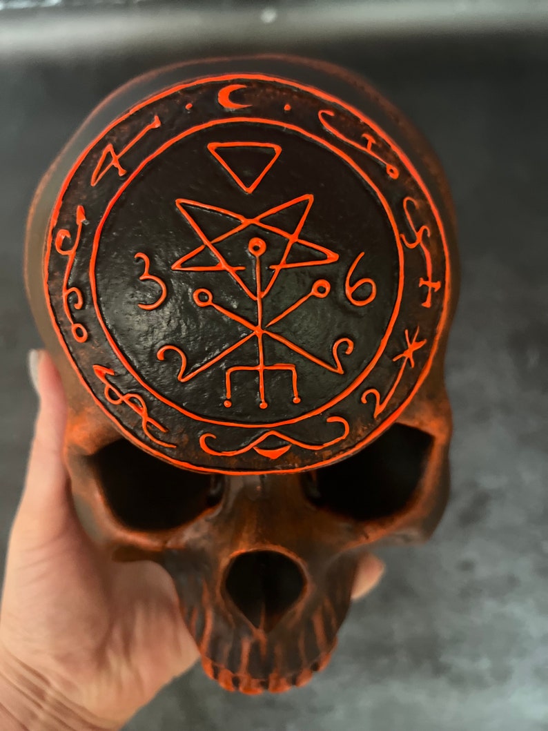 Lilith Occult Skull - Etsy
