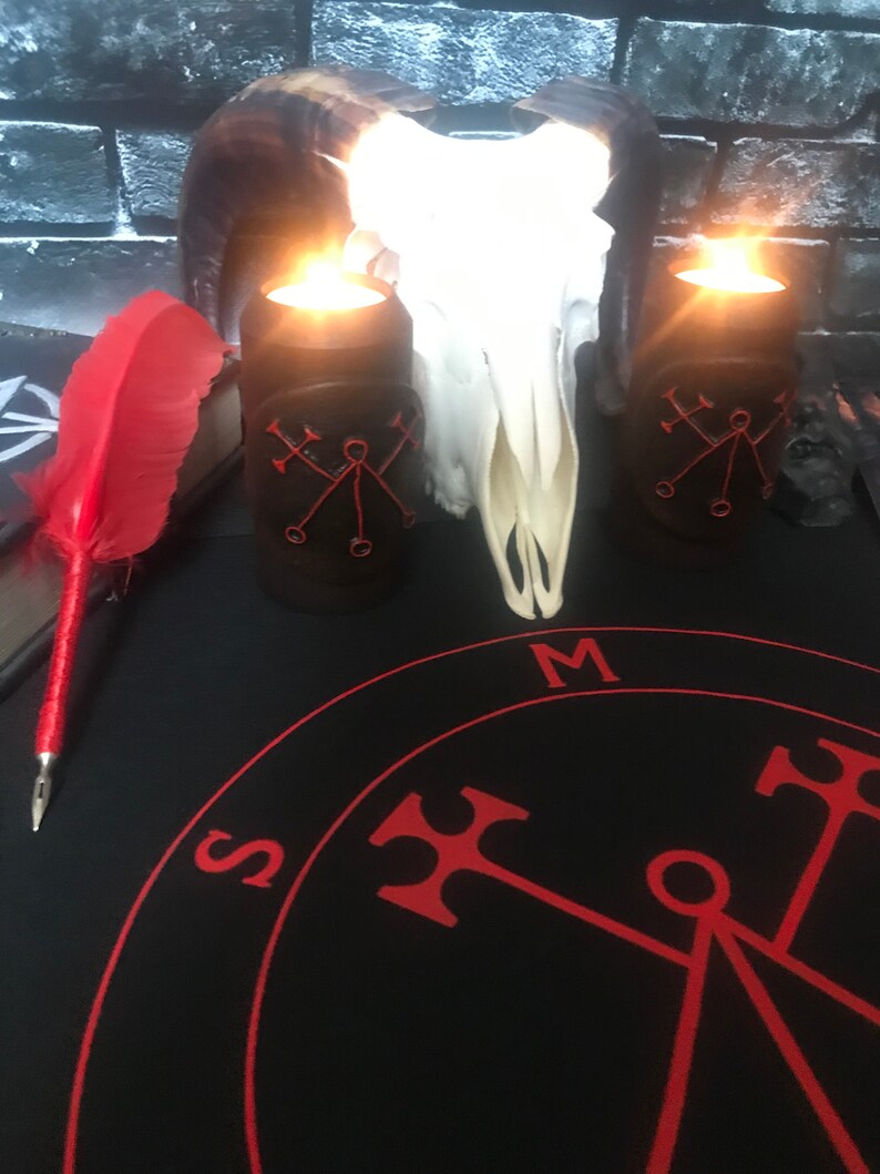 Marbas Candlestick Goetia Demon Sigil Ritual Altar Occult - Etsy