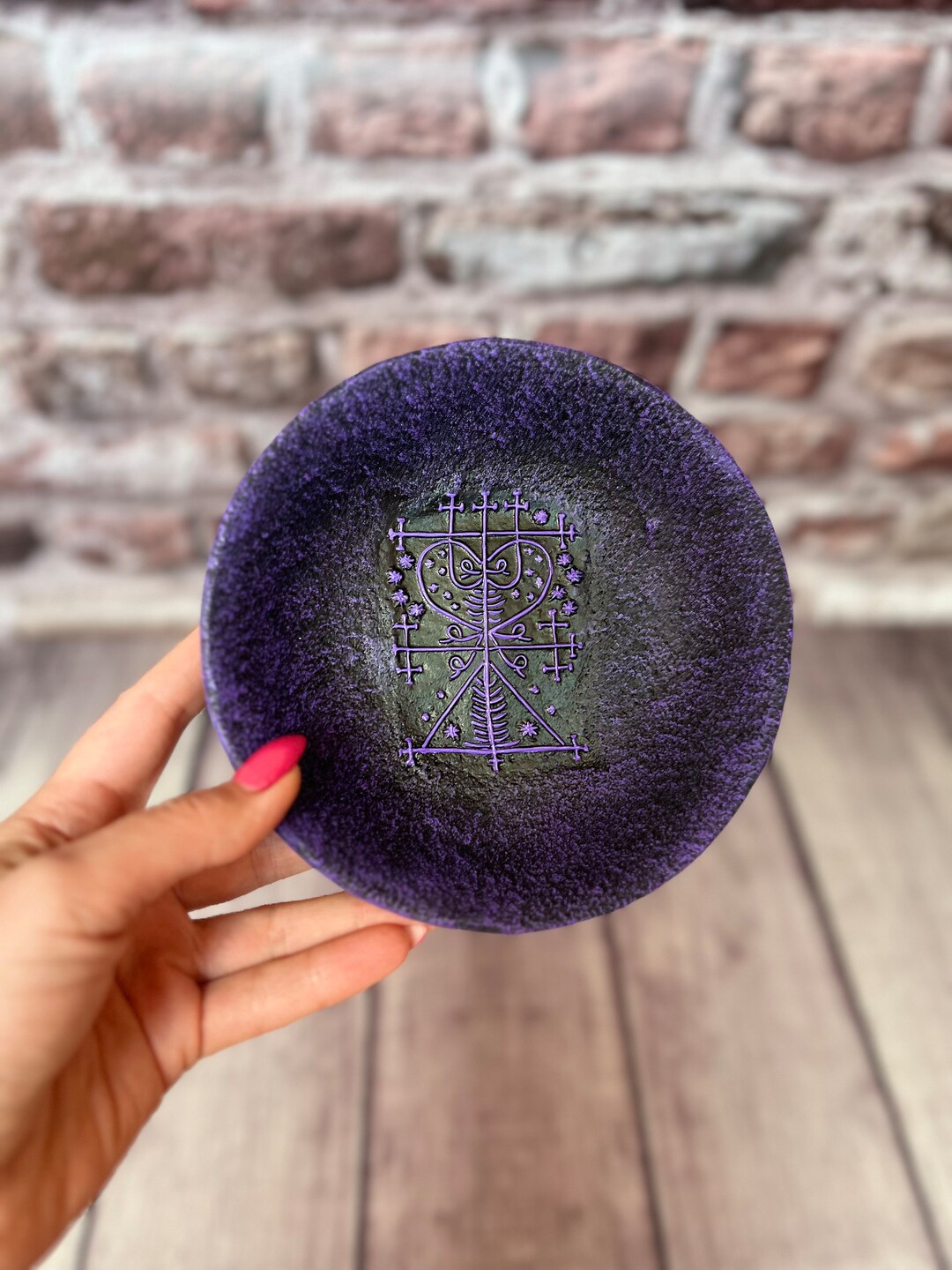 Maman Brigitte Offering Bowl Voodoo Ritual Altar Plate Witchcraft ...