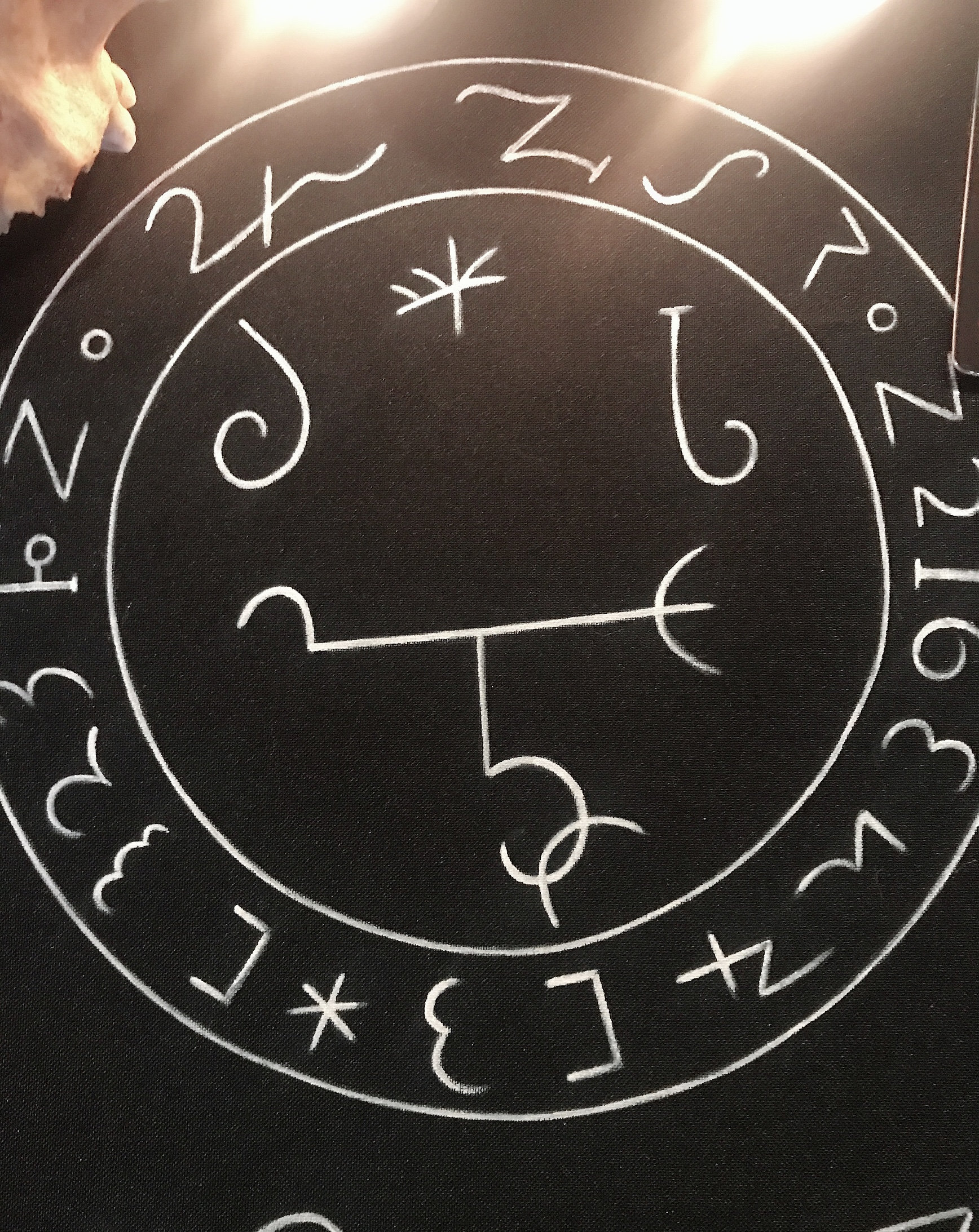 Beelzebub Tablecloth Witch Altar Decor Ritual Cloth Occult - Etsy