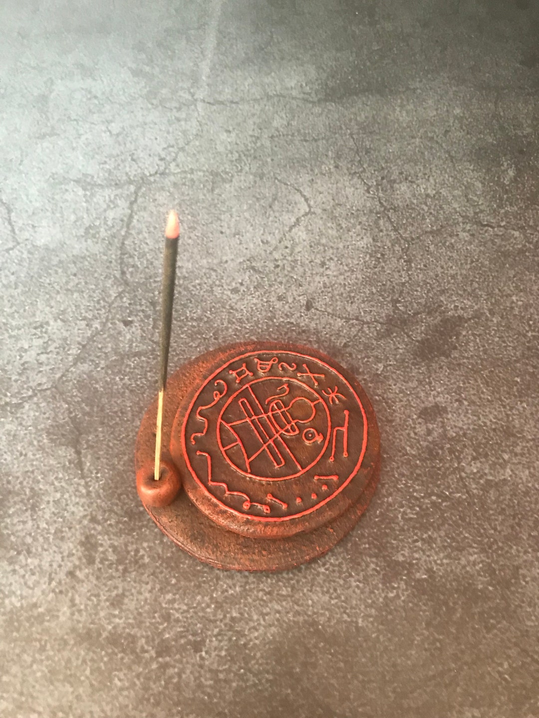 Solomon Sigil Secret Seal Altar Ritual Incense Holder Solomon Magic ...