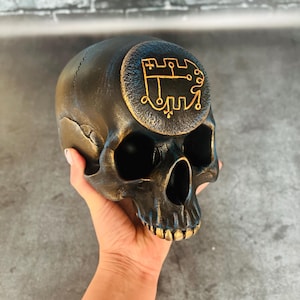 Stolas Goetia Demon Sigil Altar Ritual Skull Solomon Magic Demonology ...