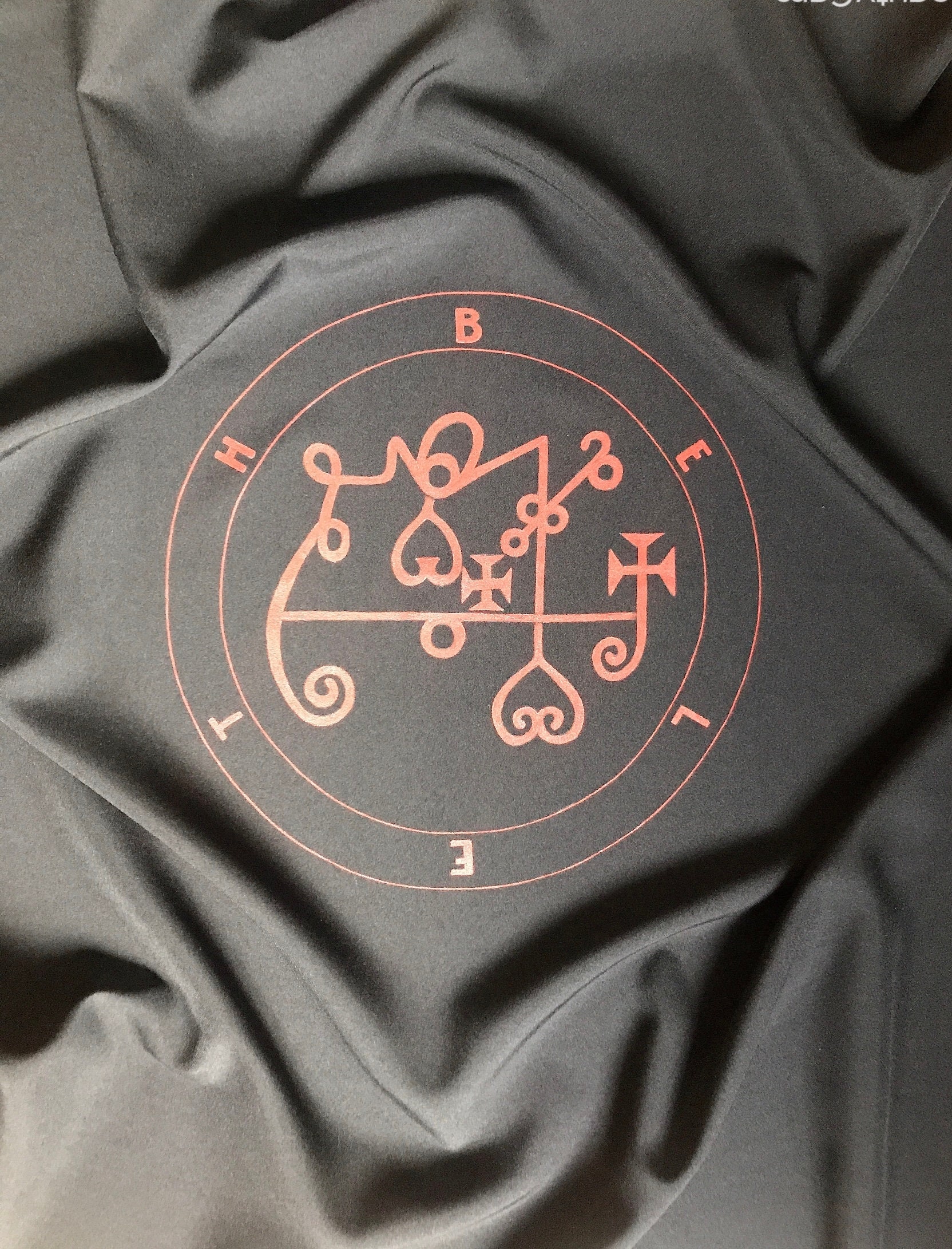 Beleth Tablecloth Goetia Demon Sigil Altar Tool Witchcraft - Etsy Ireland