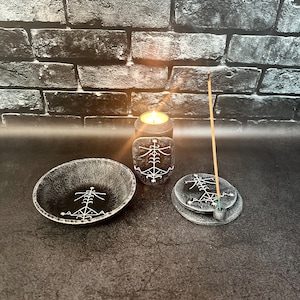 Ogou Feray Veve SET Altar Voodoo Magic Ritual Tool Witchcraft Supplies ...