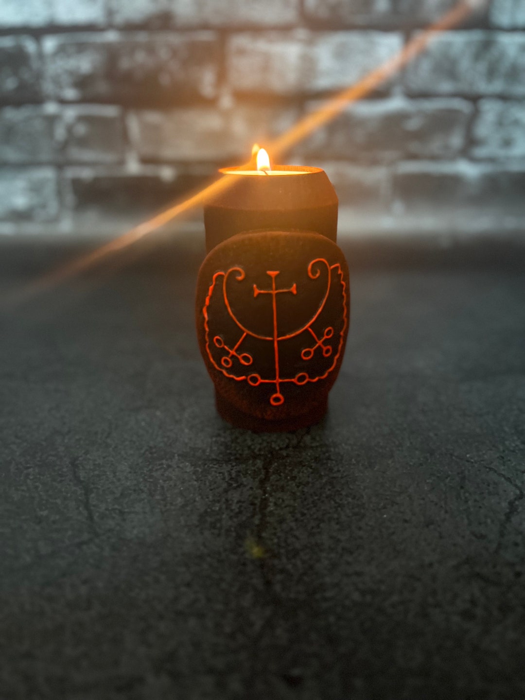 Goetia Altar Ritual Candlestick 72 Demons Solomon Magic Demonology ...