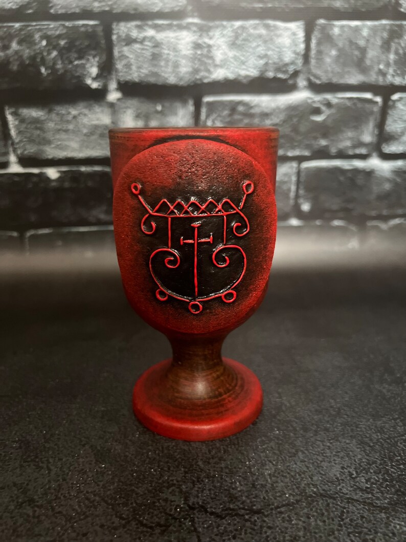Goetia Gremory Sigil Lesser Key Solomon Altar Cup - Etsy