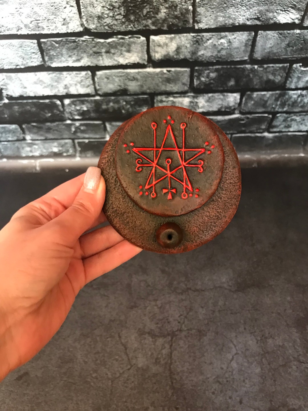 Astaroth Demon Goetia Altar Ritual Incense Holder Lesser Key Solomon ...