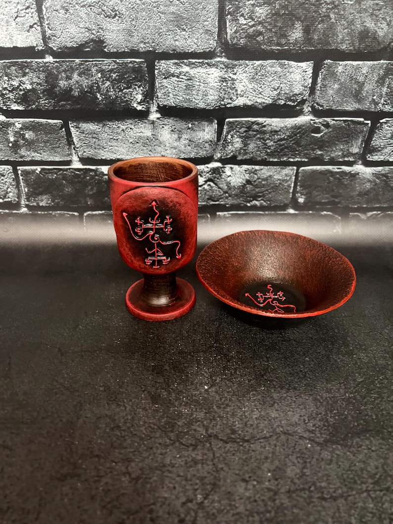 Pazuzu Sigil Altar Ritual SET Demonology - Etsy