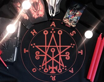 Gremory Tablecloth Goetia Demon Sigil Altar Tool | Etsy